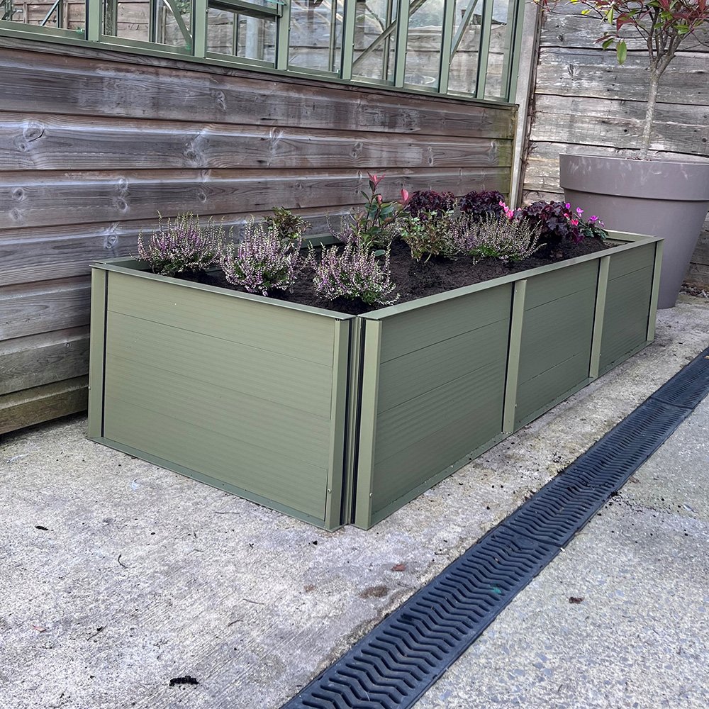 Elite Roots and Shoots 6 x 2 Raised Bed - elbec garden buildings