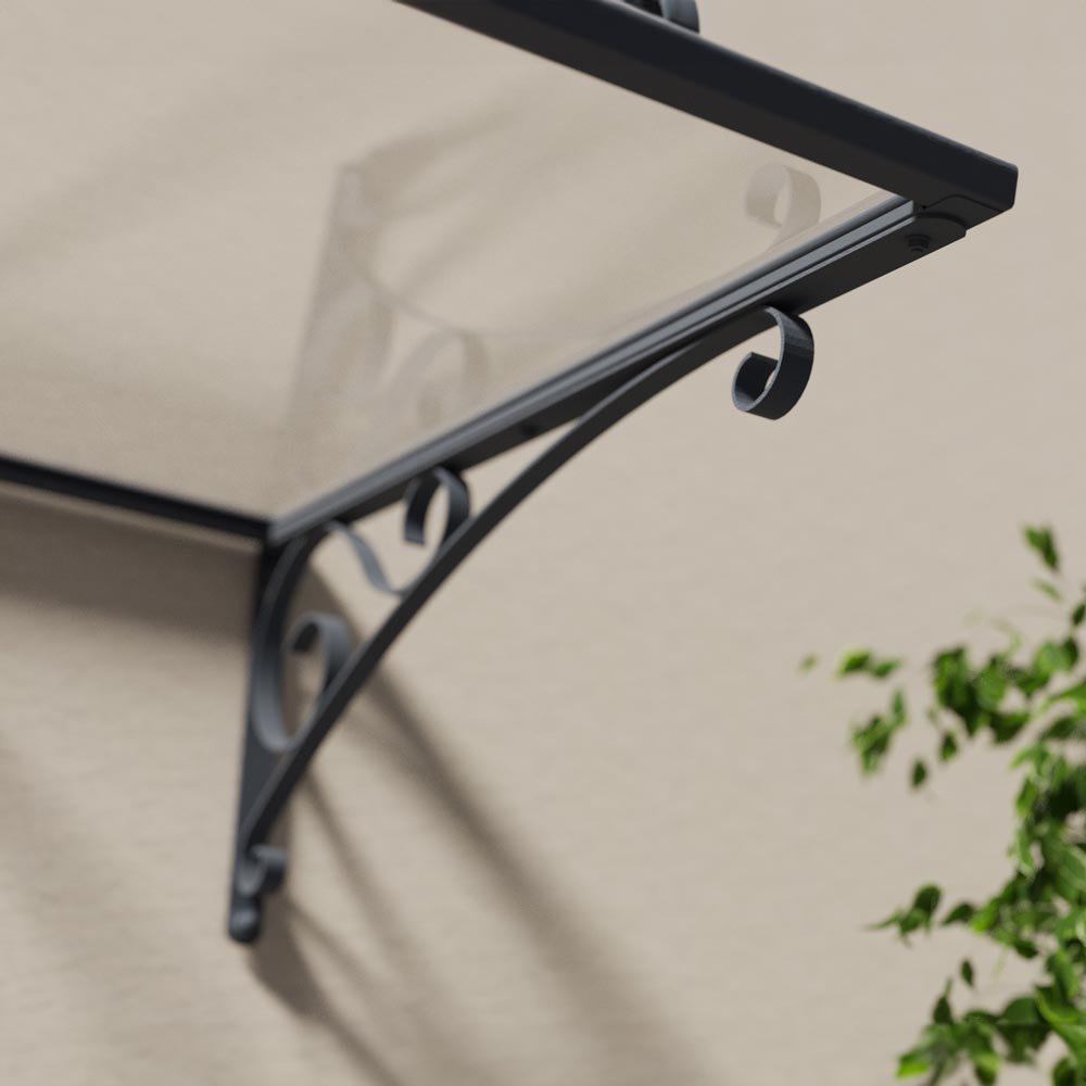 1.5m x 0.9m Palram Canopia Venus Door Canopy - elbec - elbec garden ...