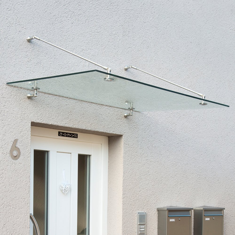 2 x 5ft Palram Canopia Taurus Door Canopy - elbec garden buildings