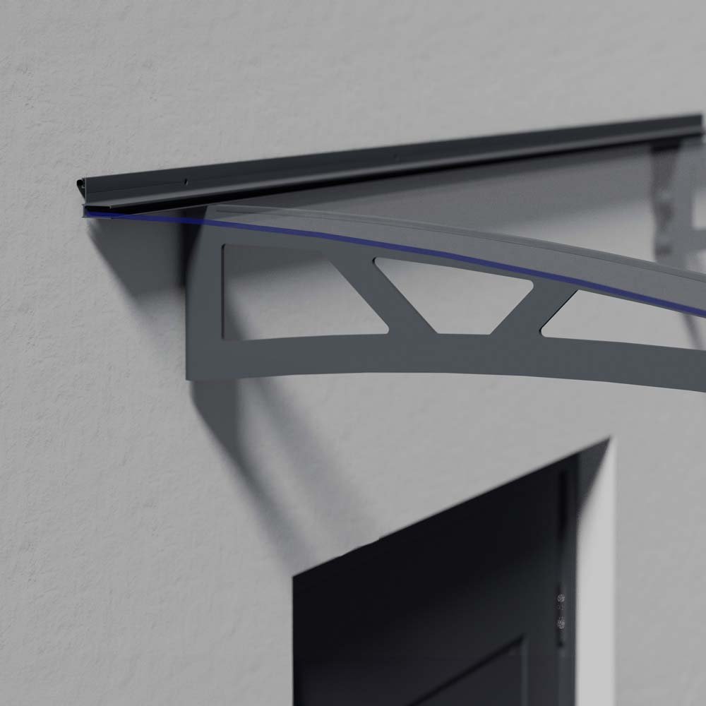 3m x 0.9m Palram Canopia Altair Door Canopy - elbec - elbec garden ...