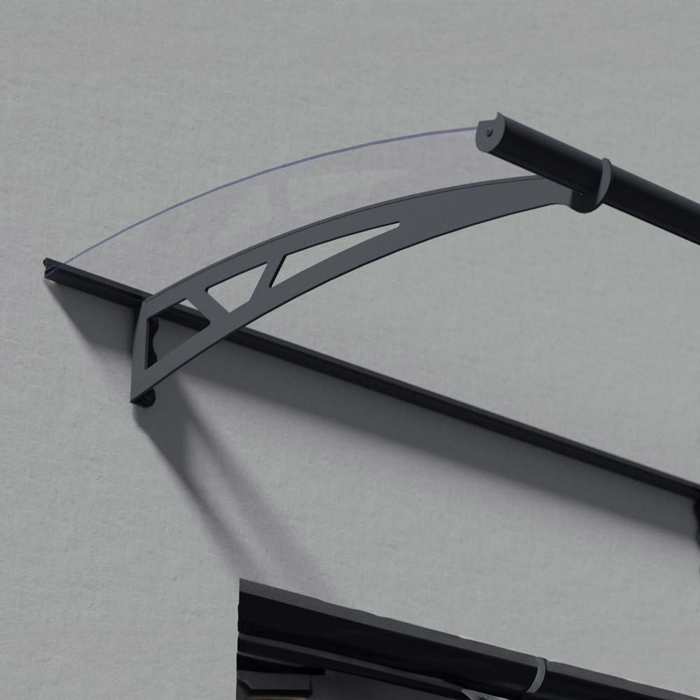 3m x 0.9m Palram Canopia Altair Door Canopy - elbec - elbec garden ...