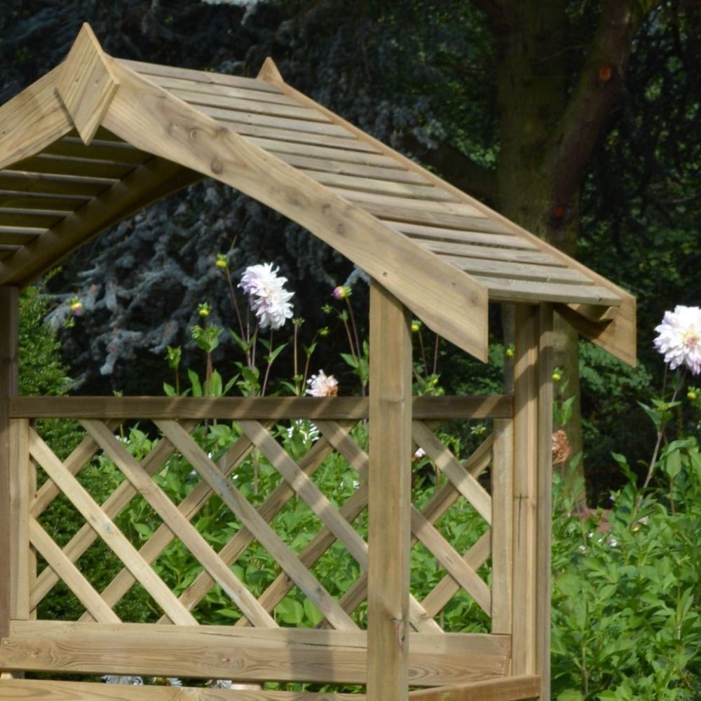 Rowlinson Salisbury Garden Arbour - elbec garden buildings