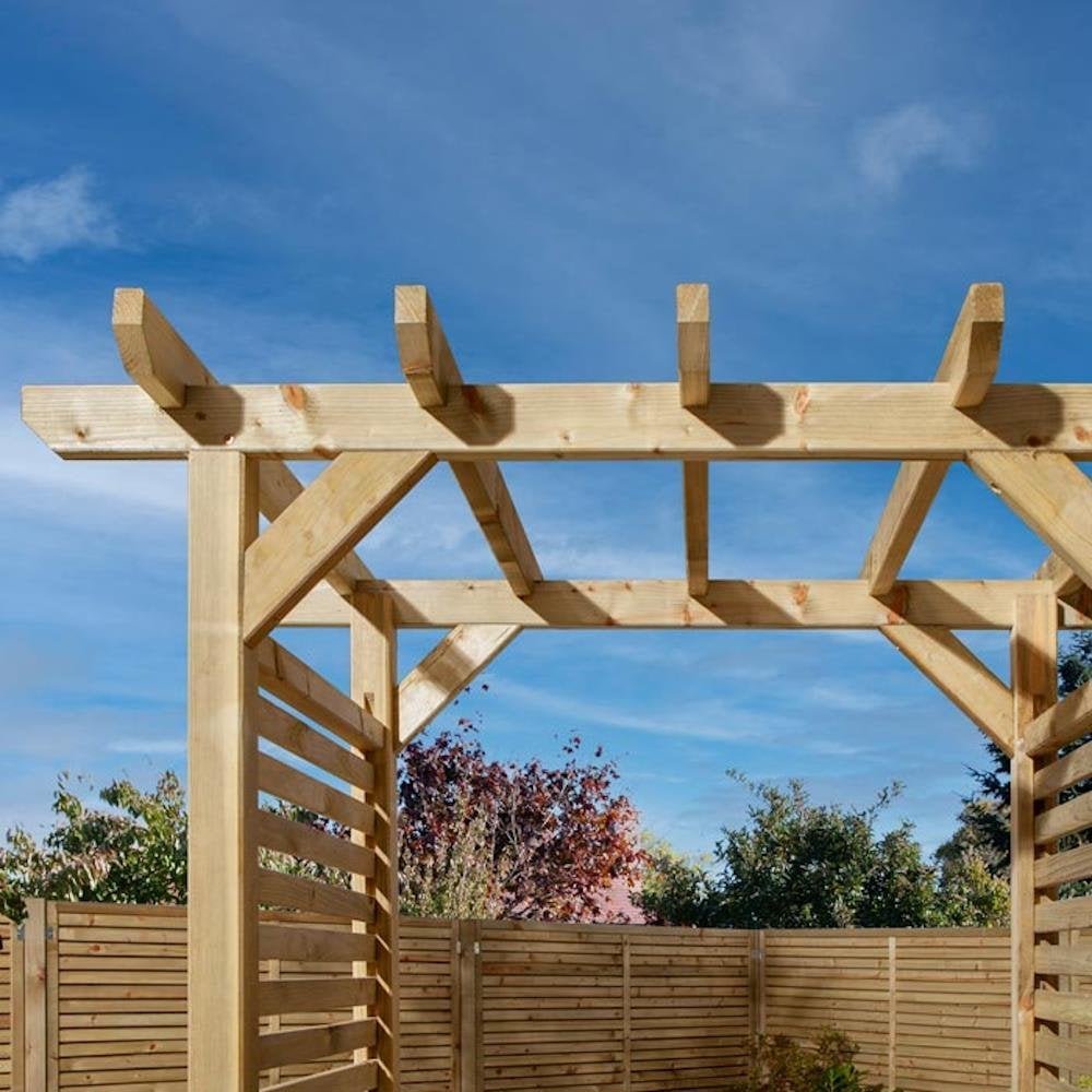 Rowlinson Stapeley Garden Arch - elbec garden buildings