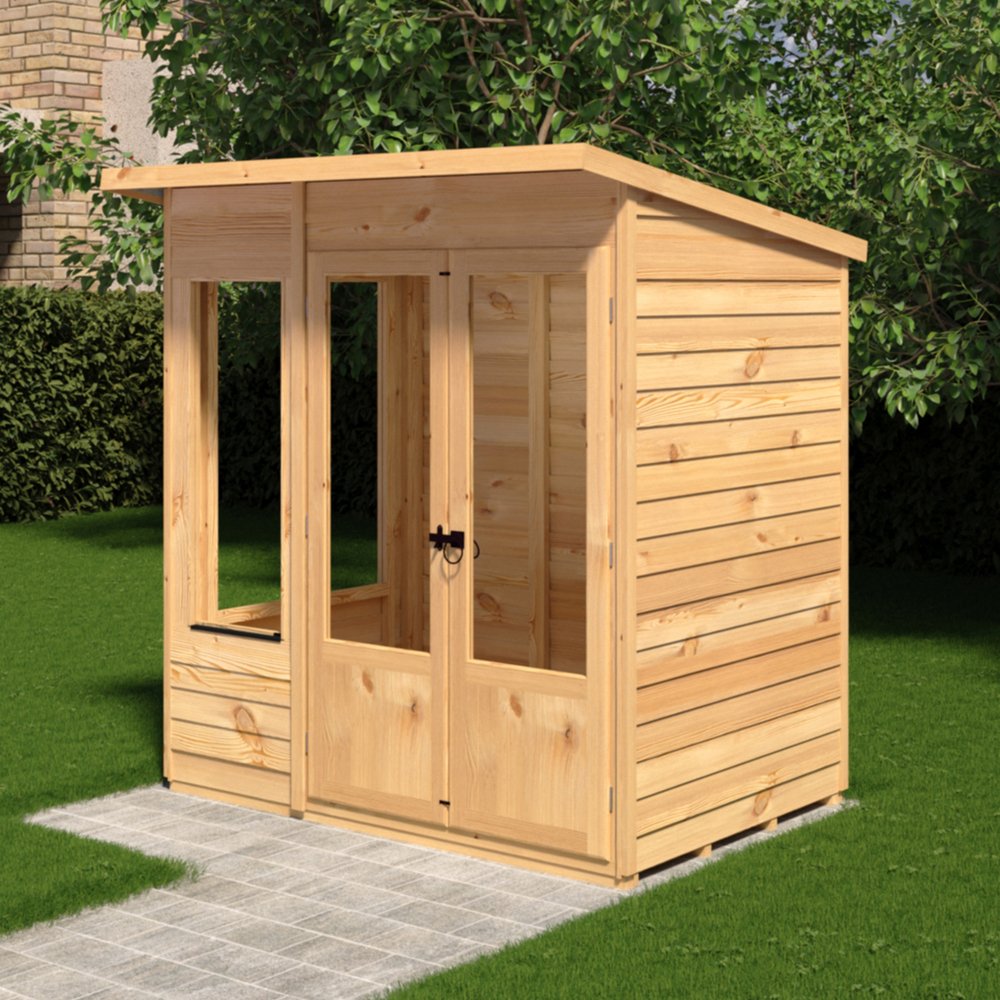 6x4 Shire Alora Summerhouse - elbec garden buildings
