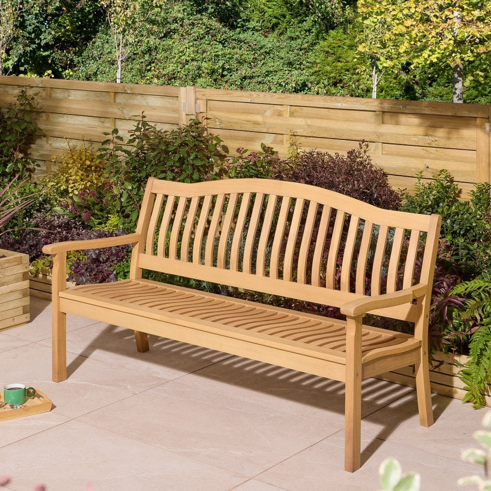 Rowlinson Hemsway 3 Seat Bench - elbec garden buildings