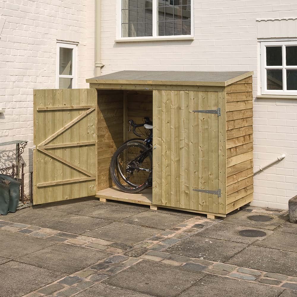 6 x 3 Rowlinson Overlap Wallstore - elbec garden buildings