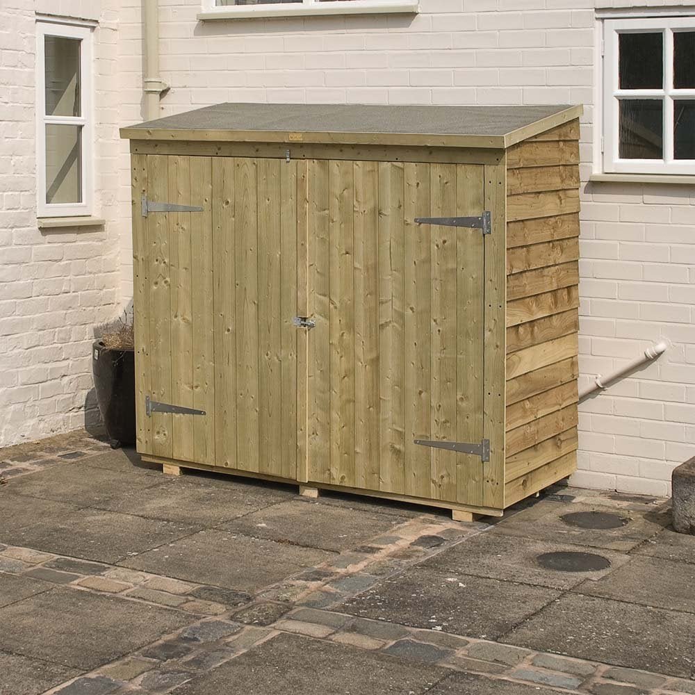 6 x 3 Rowlinson Overlap Wallstore - elbec garden buildings