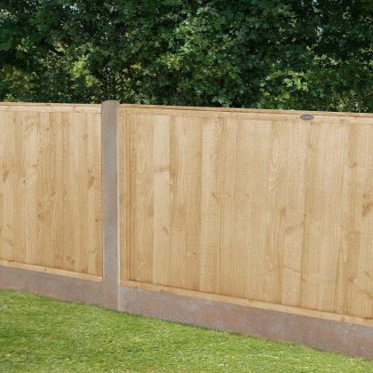 3ft High Fencing Panels - elbec garden buildings