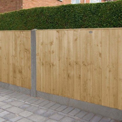 3ft High Fencing Panels - elbec garden buildings