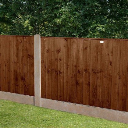 3ft High Fencing Panels - elbec garden buildings