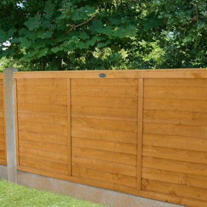 3ft High Fencing Panels - elbec garden buildings
