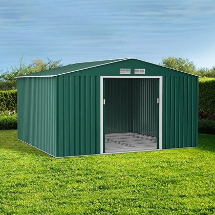 Metal Garden Workshops & Workshop Sheds - elbec garden buildings