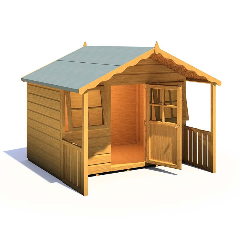 Shire Stork Wooden Playhouse - elbec garden buildings