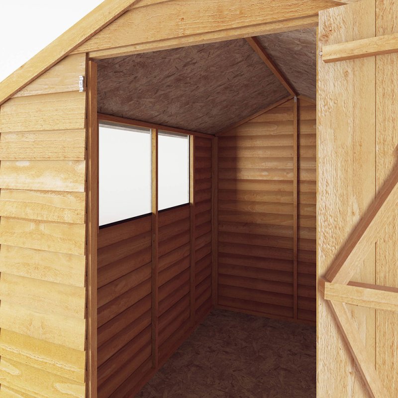 Mercia Overlap Shed 7 x 5 (2.13m x 1.48m) - elbec garden buildings