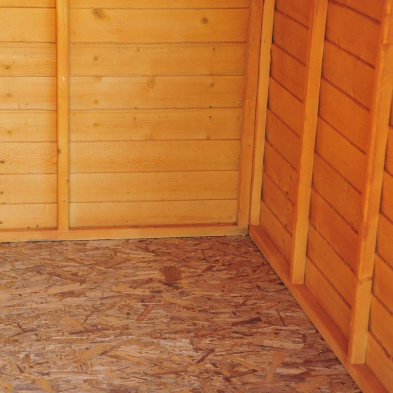 Shire 10 x 8 Overlap Apex Garden Shed - No Windows - elbec garden buildings