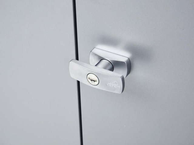 4 x 2 Biohort Romeo Patio Locker - Medium - elbec garden buildings