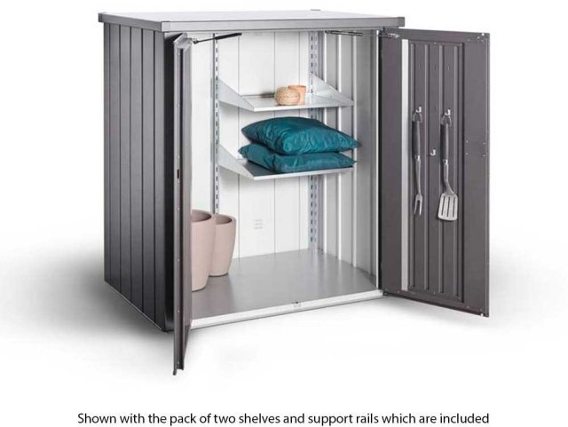 4 x 3 Biohort Romeo Patio Locker - Large - elbec garden buildings