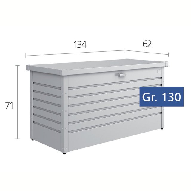 4 x 2 Biohort LeisureTime Box 130 - elbec garden buildings