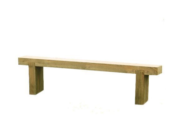 6ft (1.8m) Forest Sleeper Bench - Pressure Treated - elbec garden buildings