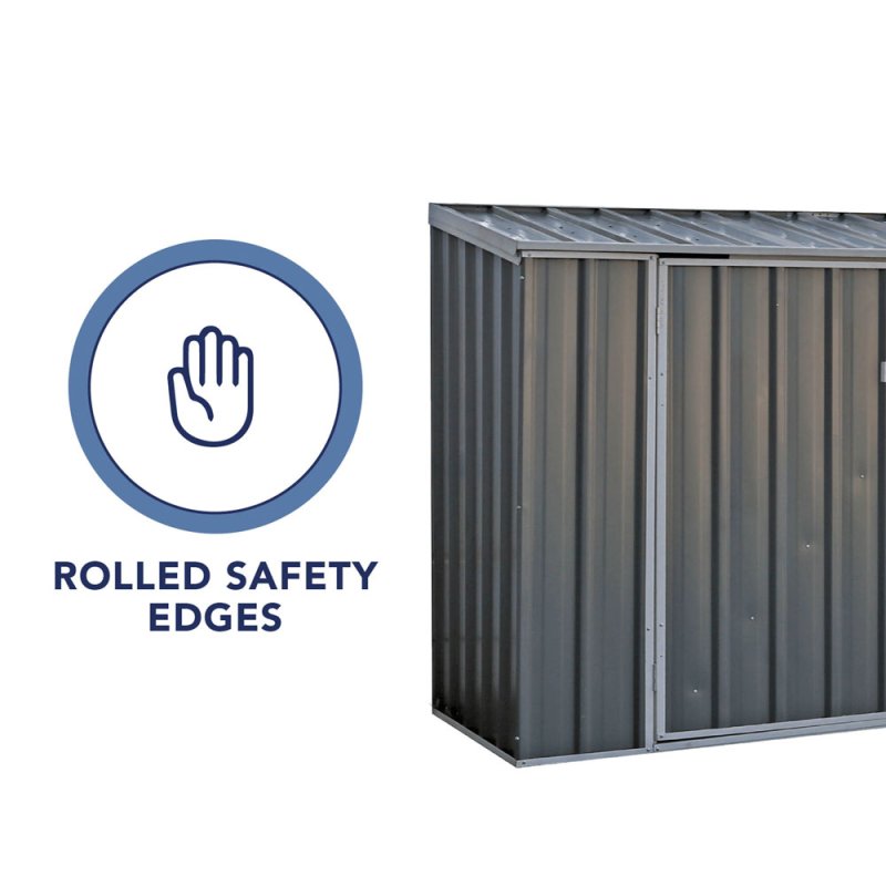 Absco Bike Store 2.26m x 0.78m - elbec garden buildings