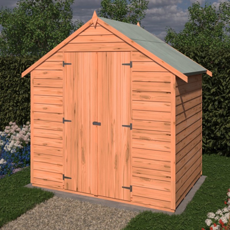 4 x 6 Shire Value Shed Double Doors - elbec garden buildings