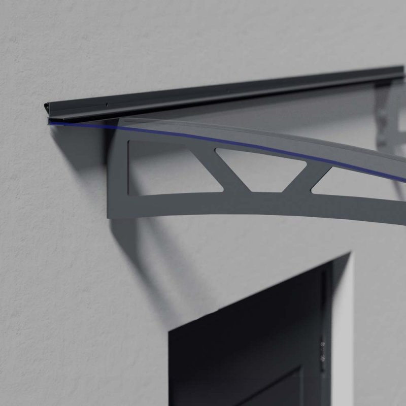 3m x 0.9m Palram Canopia Altair Door Canopy - elbec - elbec garden ...