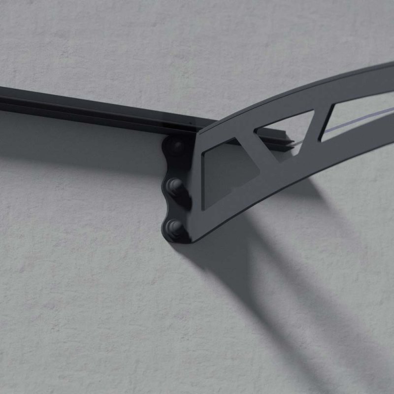 3m x 0.9m Palram Canopia Altair Door Canopy - elbec - elbec garden ...