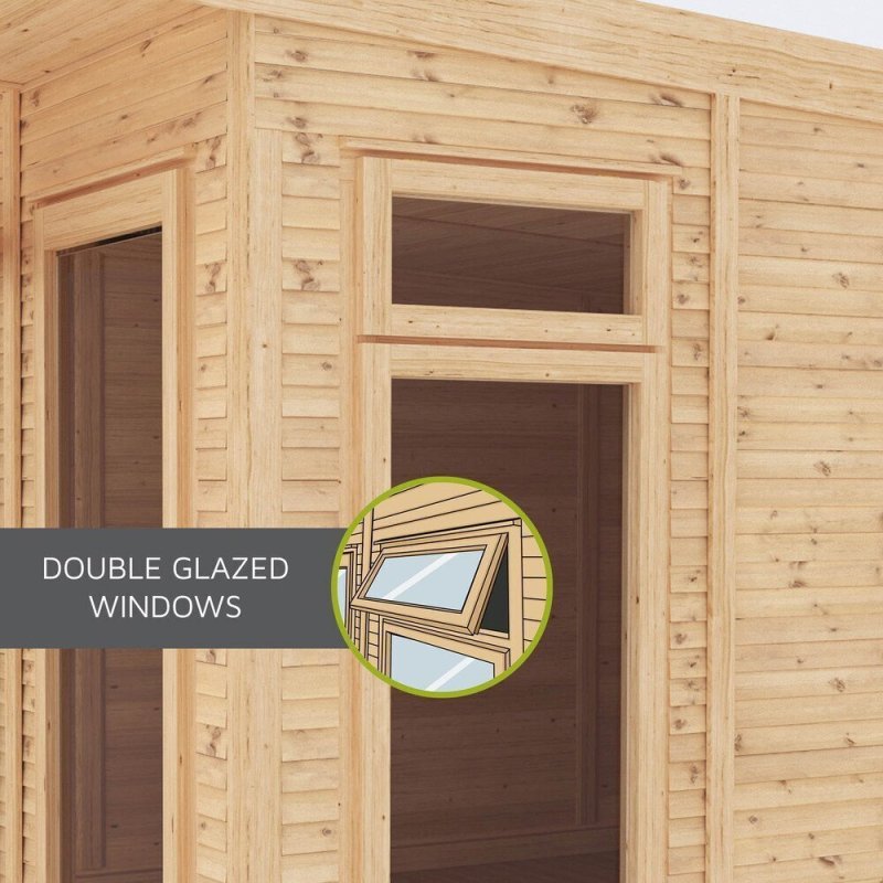 2m x 3m Mercia Insulated Garden Room - elbec - elbec garden buildings