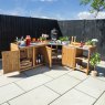 Mercia Trent Compact Outdoor Kitchen - elbec garden buildings